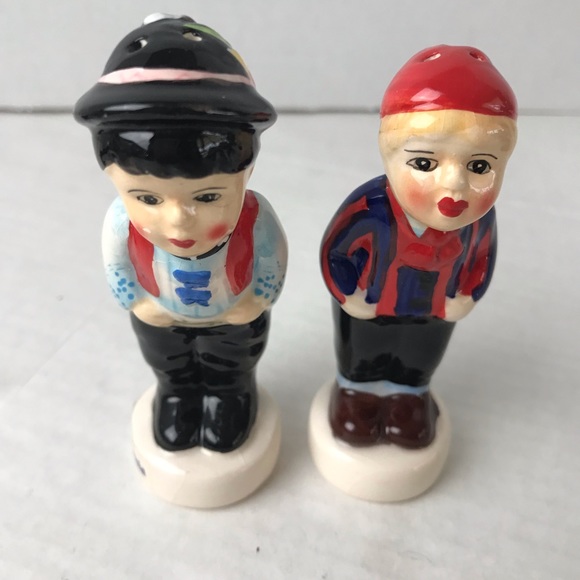 Dining | Vintage Ceramic Dutch Boys Salt Pepper Shakers From Solvang ...